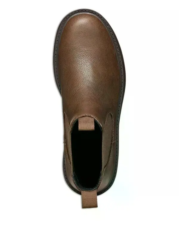 Geox Platform Ankle Boots - Brown