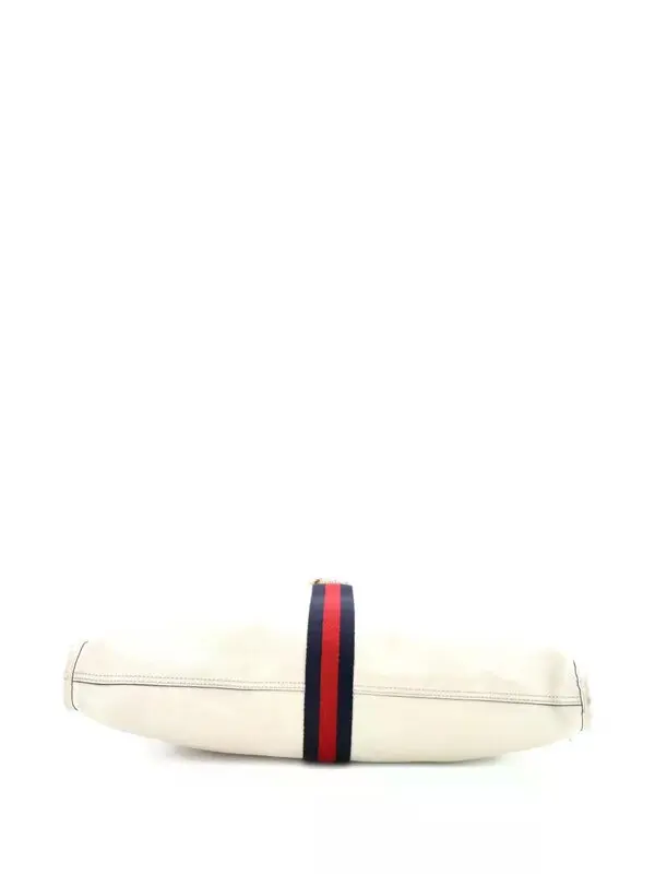 Gucci Rajah Chain Leather Large Tote Bag - Neutrals
