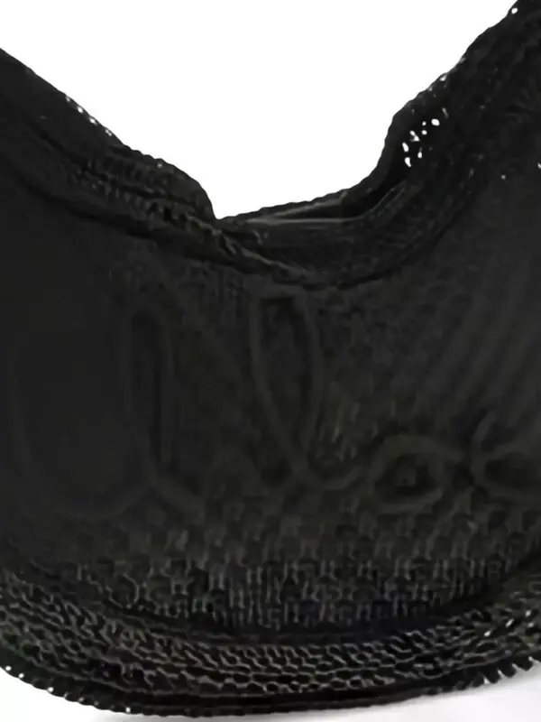 Chloé Raffia Mini Bag - Black