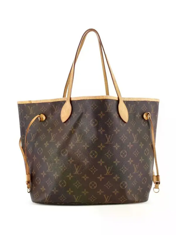 LOUIS VUITTON Neverfull Monogram Canvas Mm Tote Bag - Brown