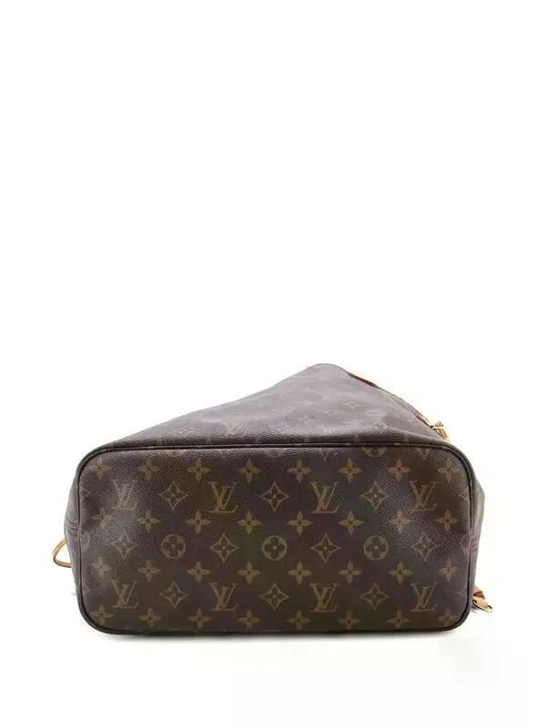 LOUIS VUITTON Neverfull Monogram Canvas Mm Tote Bag - Brown