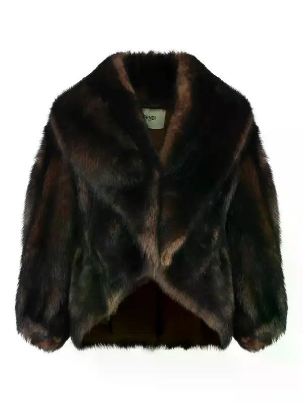 Fendi Textured Reversible Jacket