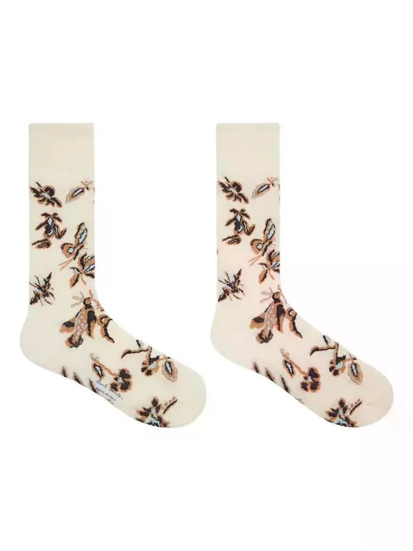 Paul Smith Floral-print Socks