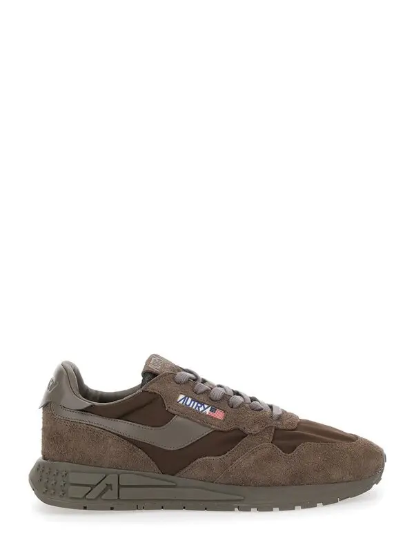 AUTRY Reelwind Low-top Suede Sneakers - Brown