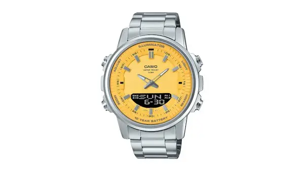 Casio Analog Watch - Stainless Steel