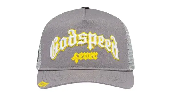 GODSPEED Forever Trucker Hat - Grey/yellow