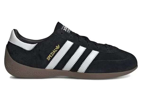 Adidas Handball Spezial Lo Pro Sneakers - Core Black/footwear White/gold Metallic