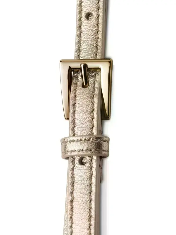Prada Buckle Leather Belt - Neutrals