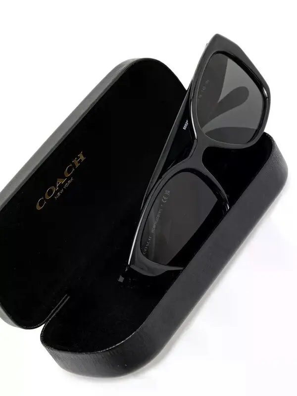 COACH C Logo-plaque Cat-eye Sunglasses