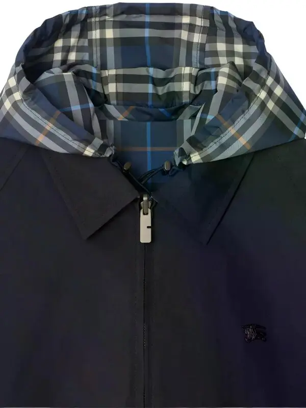 Burberry Reversible Zip-up Jacket - Blue