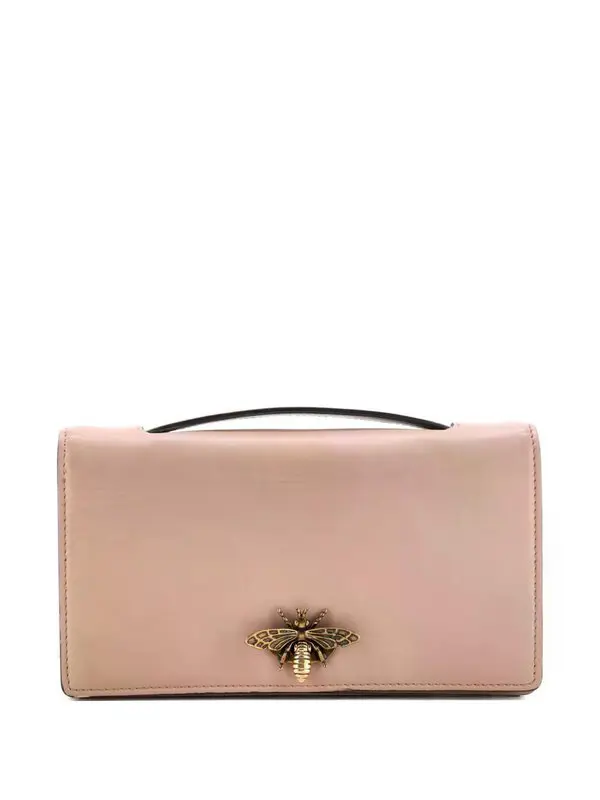 Dior Bee Leather Clutch Bag
