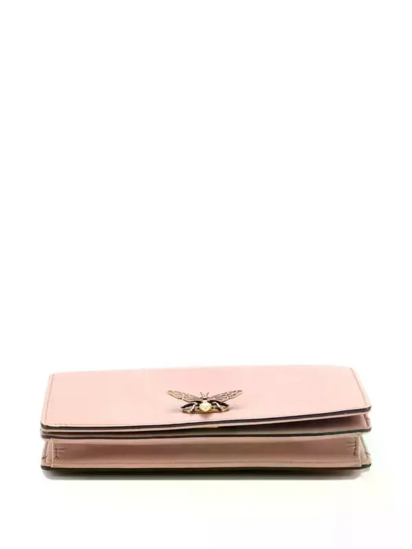 Dior Bee Leather Clutch Bag