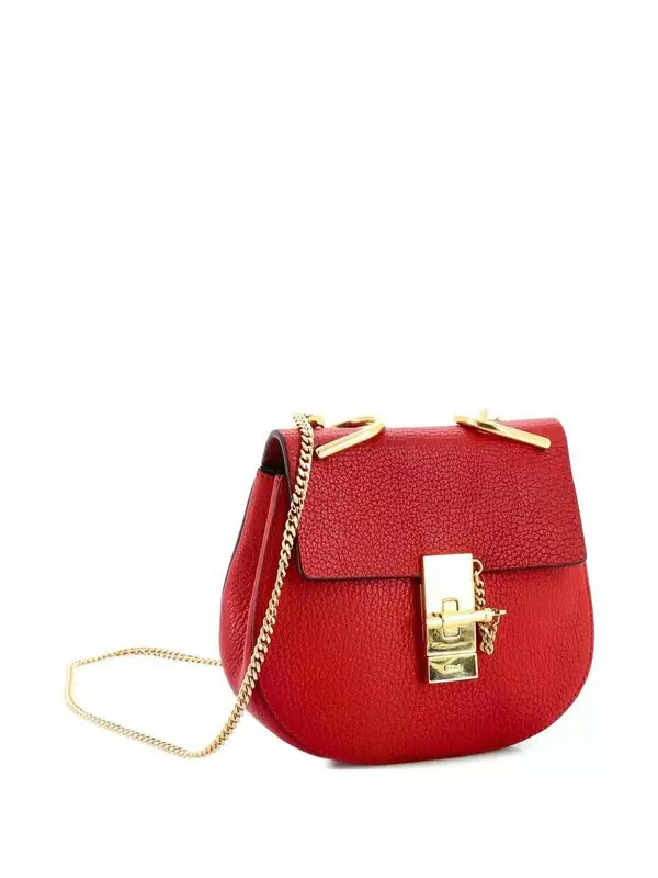 Chloé Drew Mini Crossbody Bag - Red