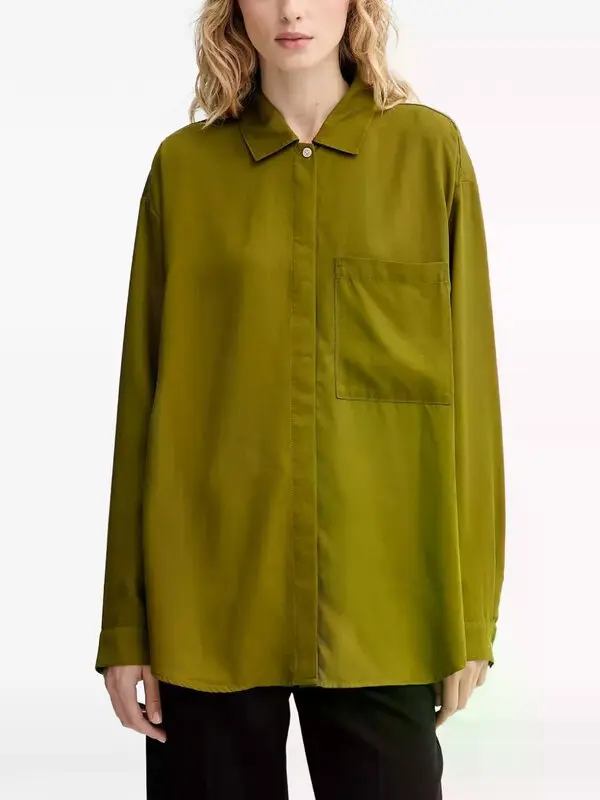 Marc O'polo Chest-pocket Shirt - Green