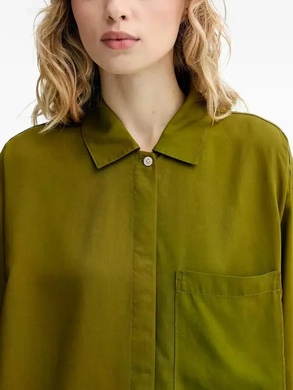 Marc O'polo Chest-pocket Shirt - Green