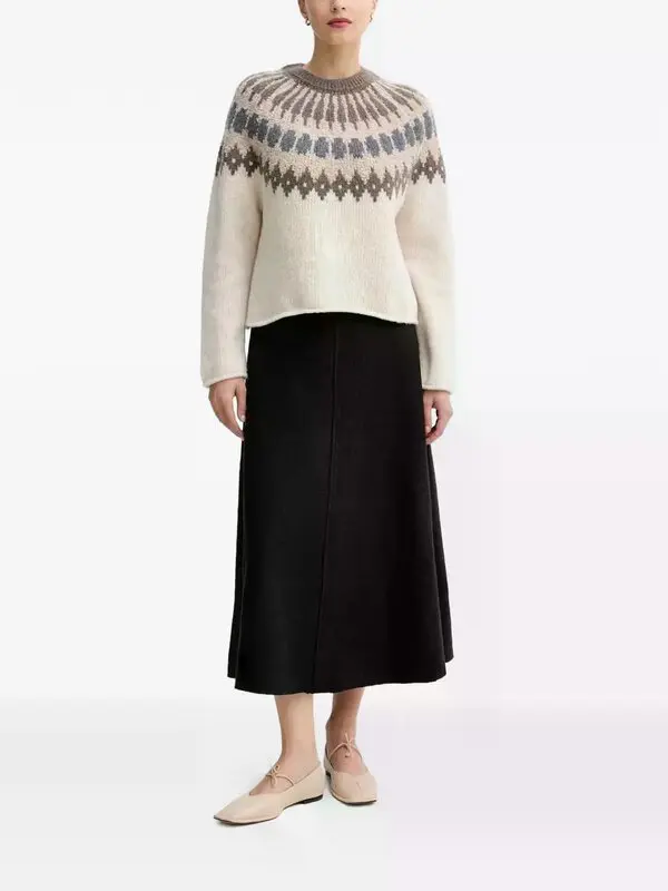 Marc O'polo Patterned Round-neck Sweater