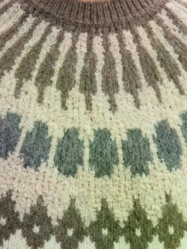 Marc O'polo Patterned Round-neck Sweater