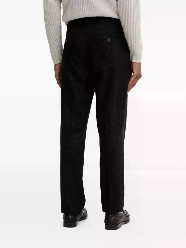 Marc O'polo Belt-loop Trousers With Speckled Design