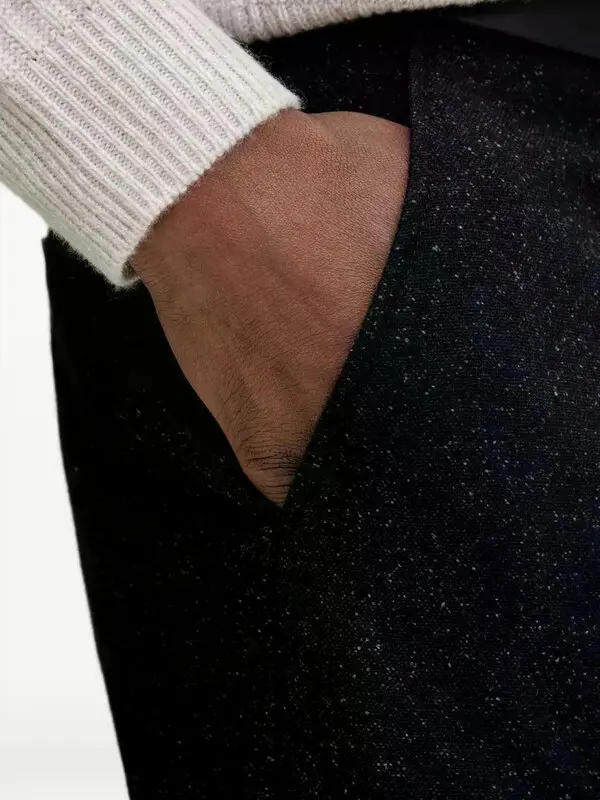 Marc O'polo Belt-loop Trousers With Speckled Design