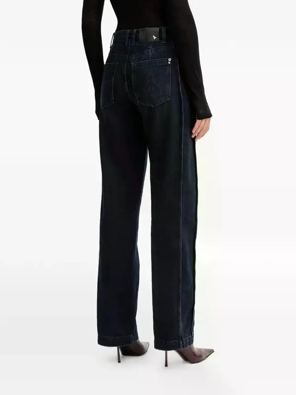 Patrizia Pepe Logo-appliqué Jeans