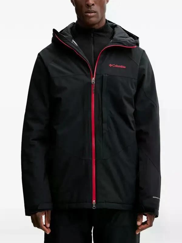 Columbia Hooded Zip-fastening Ski Jacket
