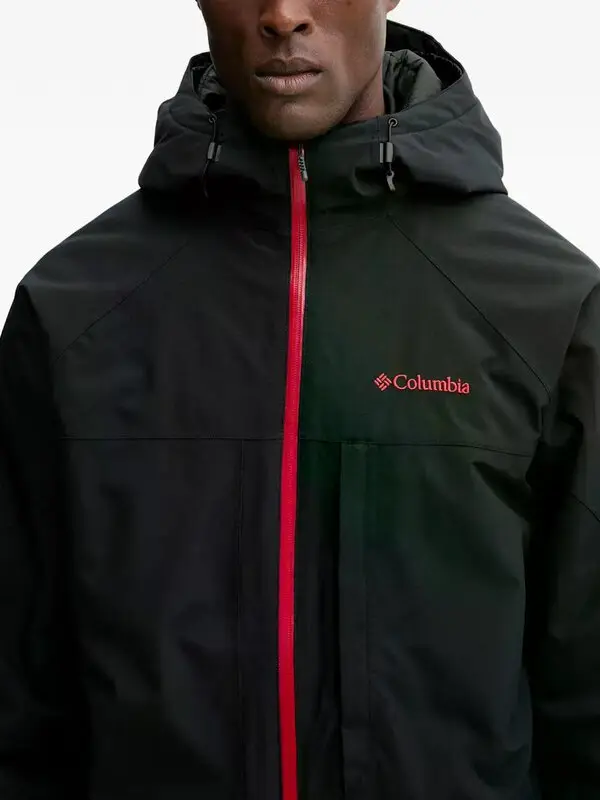 Columbia Hooded Zip-fastening Ski Jacket