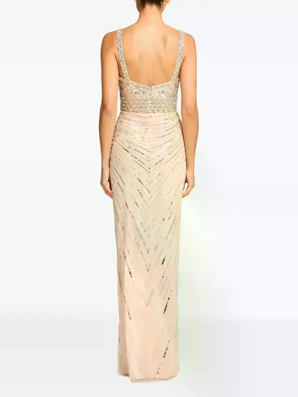 Jenny Packham Sequin-embellished Elixir Dress - Neutrals