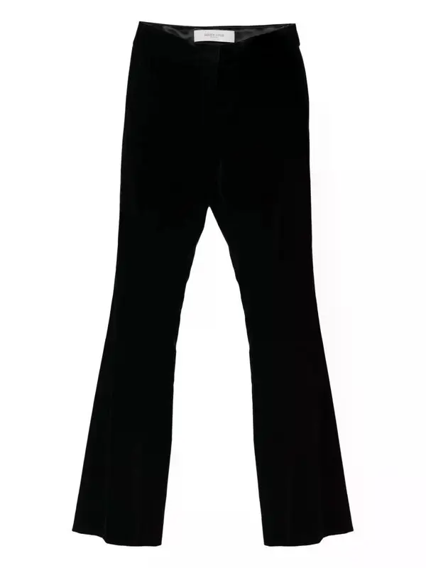 GOLDEN GOOSE Cotton Velvet Flared Trousers