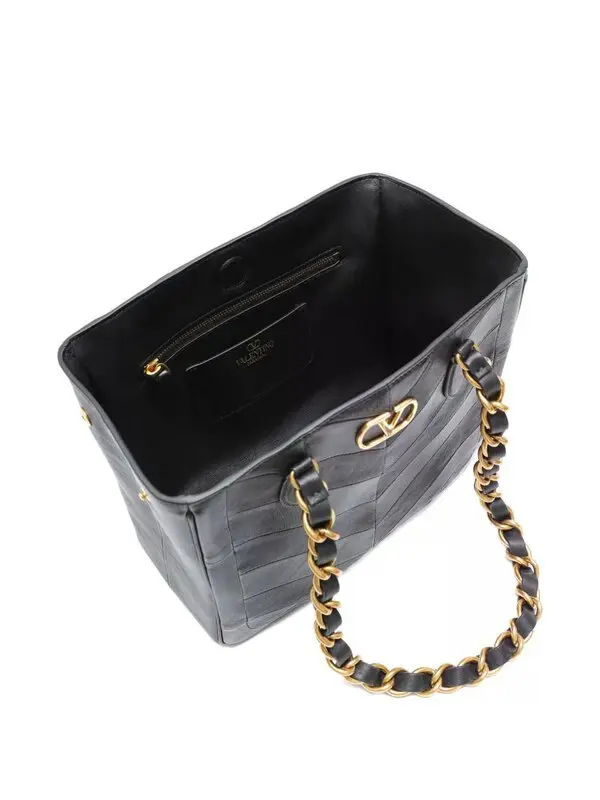 Valentino Garavani Small Laseine Tote Bag