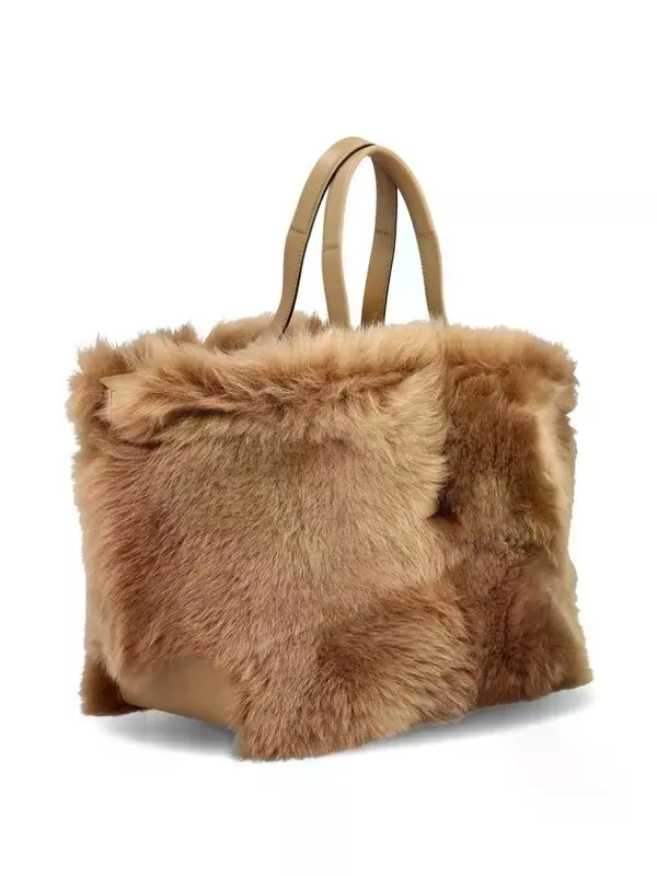 TOD'S Shearling Small Tote Bag