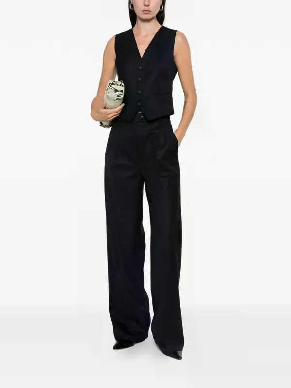MEDEEA Button-front Waistcoat