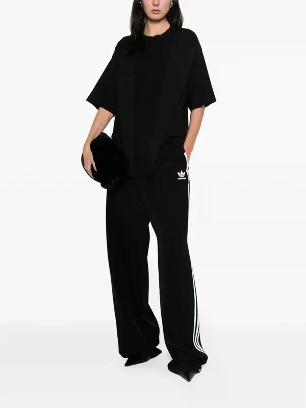 MEDEEA Lapel Cotton T-shirt