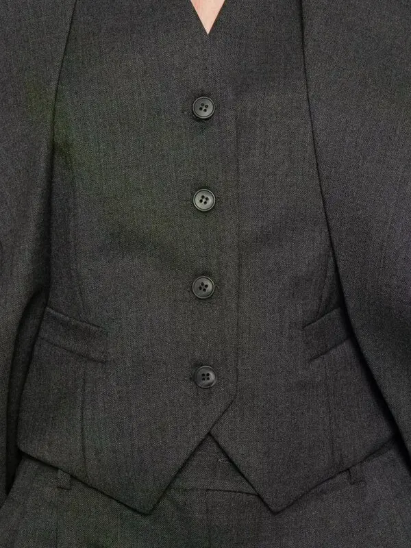 MEDEEA Button-front Waistcoat