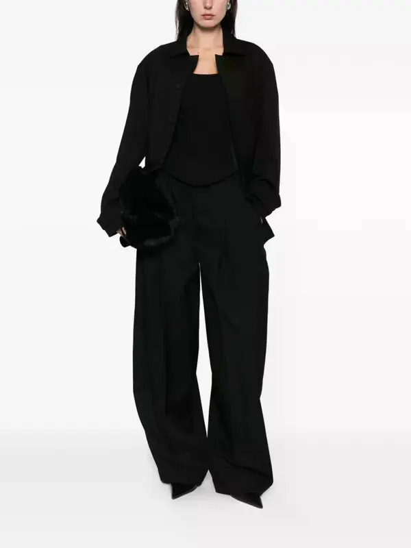 MEDEEA Buttoned Short Coat