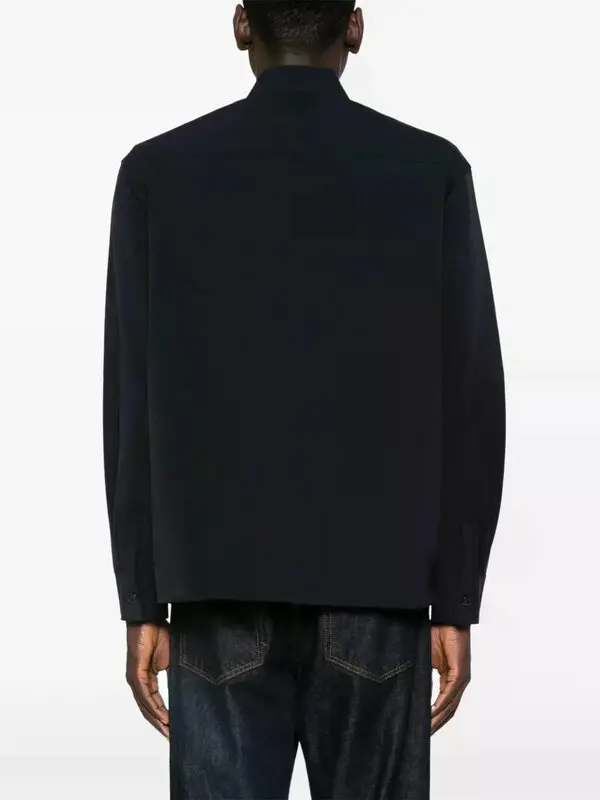 Karl Lagerfeld Patch-pocket Long-sleeve Shirt
