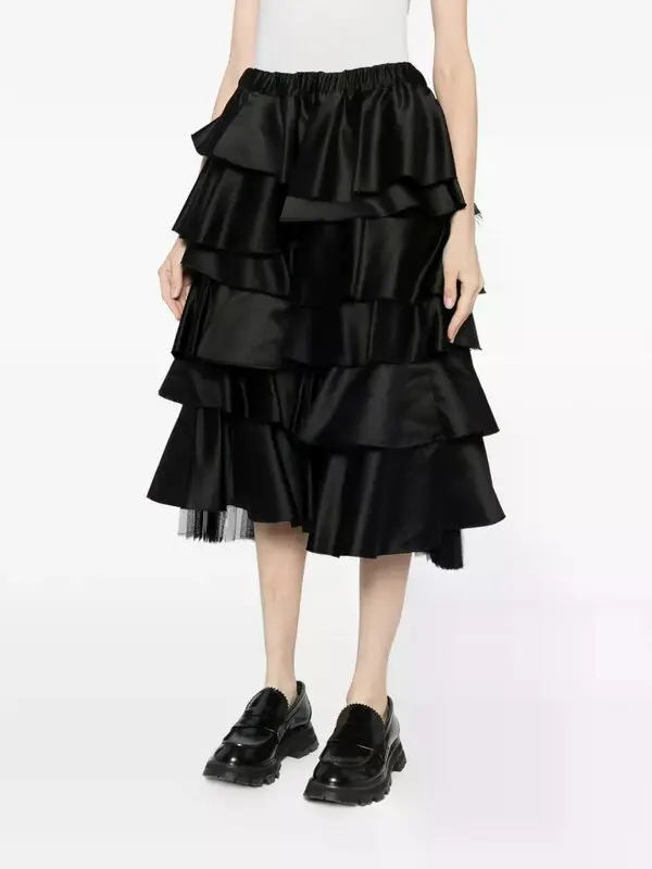 Comme Des Garçons Elasticated Waistband Skirt