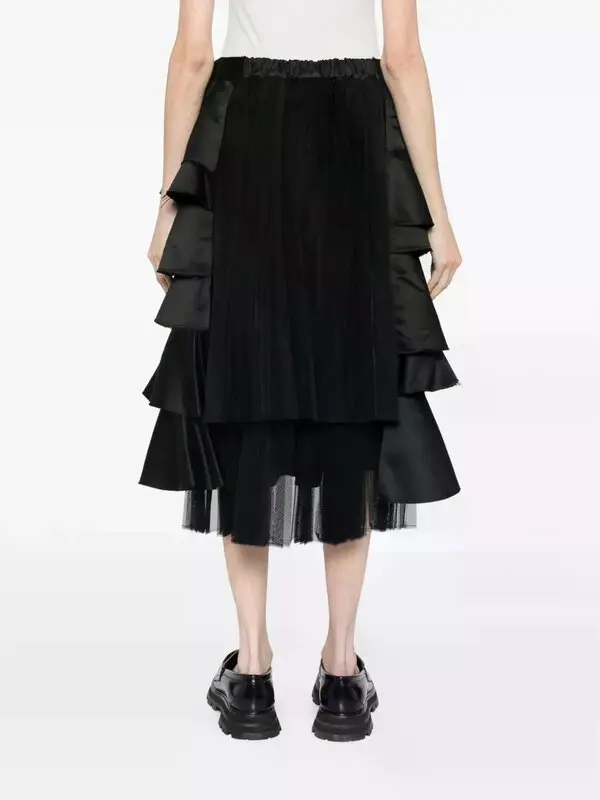 Comme Des Garçons Elasticated Waistband Skirt