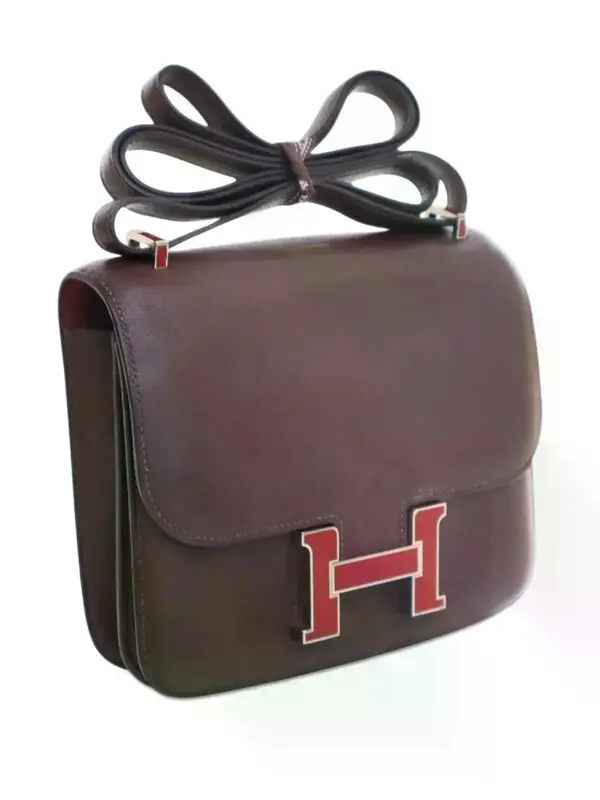 Hermès Mini Constance 18 Crossbody Bag - Red