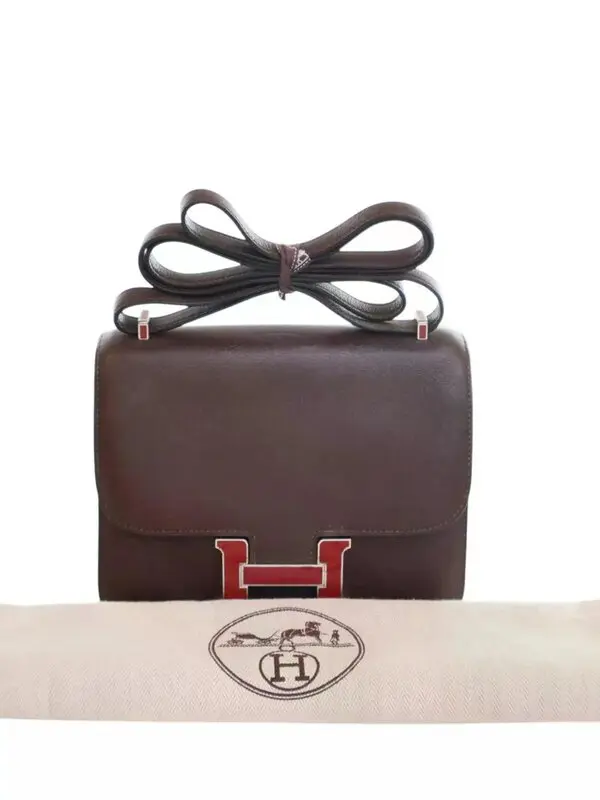 Hermès Mini Constance 18 Crossbody Bag - Red
