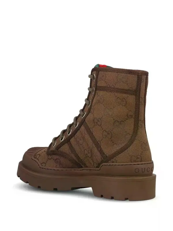Gucci Gg-pattern Boots