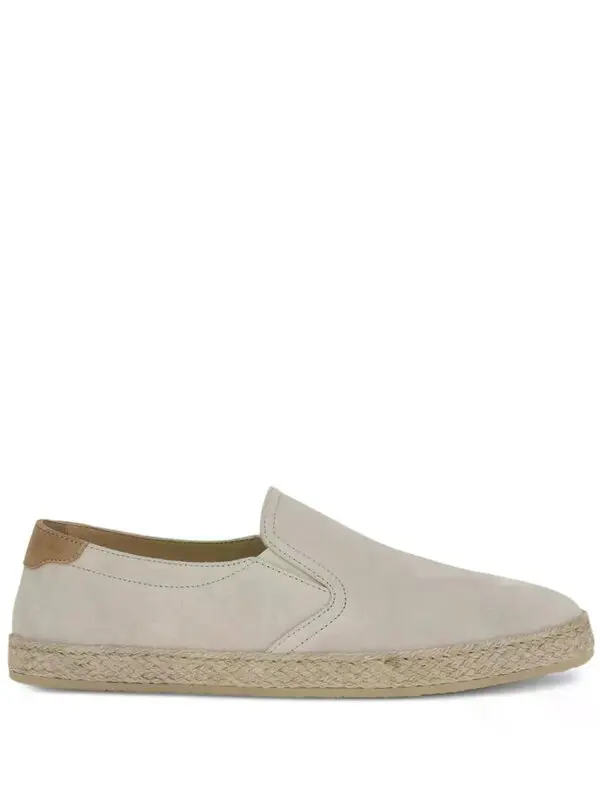 Brunello Cucinelli Suede Espadrilles - Neutrals