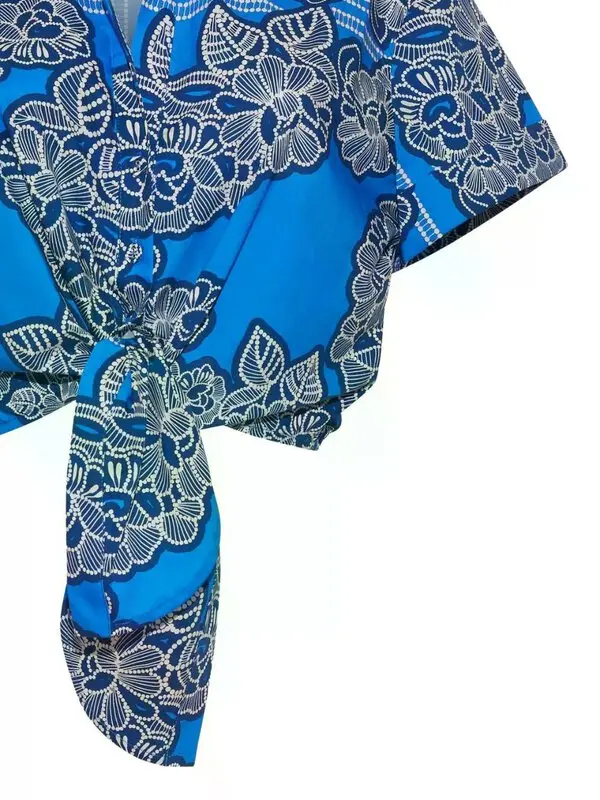Cara Cara Asbury Floral Tied Shirt