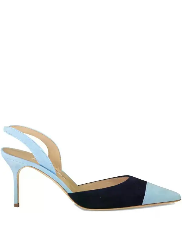 Manolo Blahnik 70mm Capsli Slingback Pumps