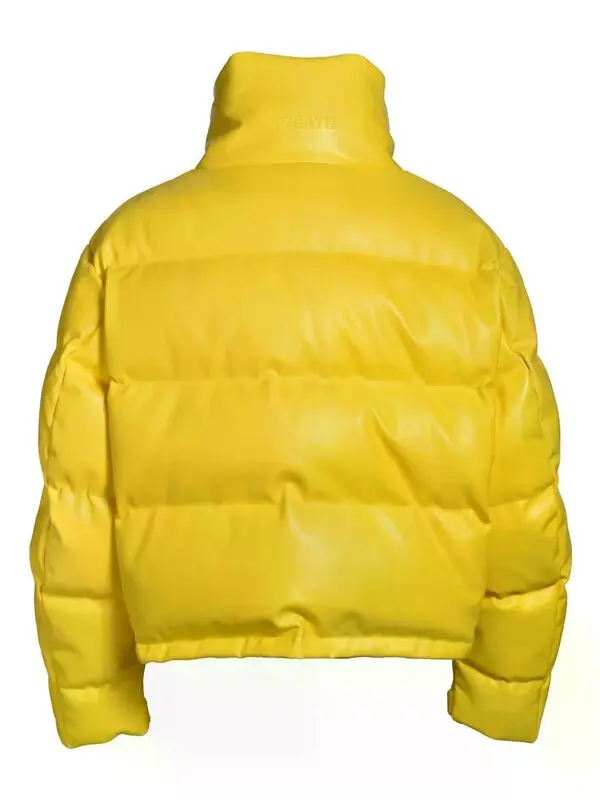 BREATH Padded Funnel-neck Jacket