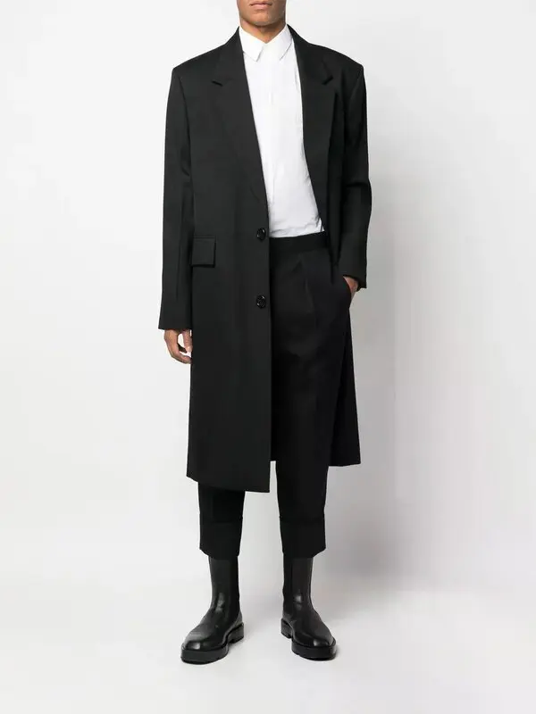 SAPIO Pleated Cropped Trousers