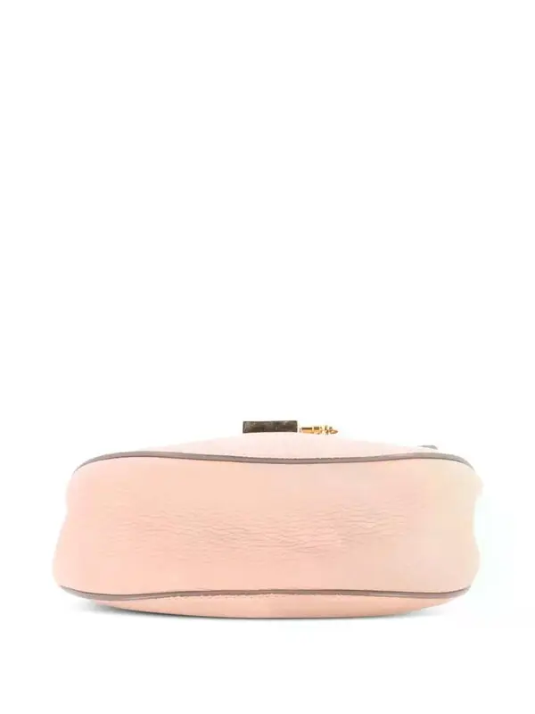 Chloé Drew Leather Mini Crossbody Bag - Neutrals
