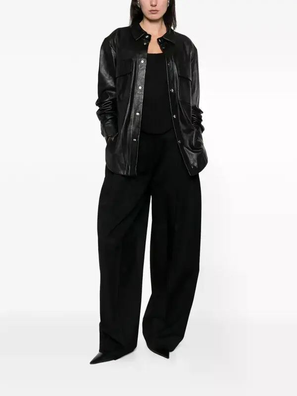 MEDEEA Pocket Leather Jacket