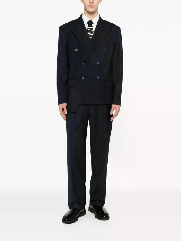 MEDEEA Asymmetrical Double-breasted Blazer