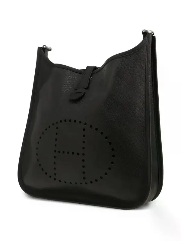 Hermès 2006 Evelyne Cross Body Bag - Black