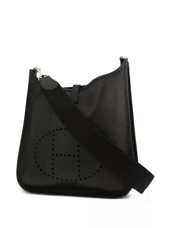 Hermès 2006 Evelyne Cross Body Bag - Black